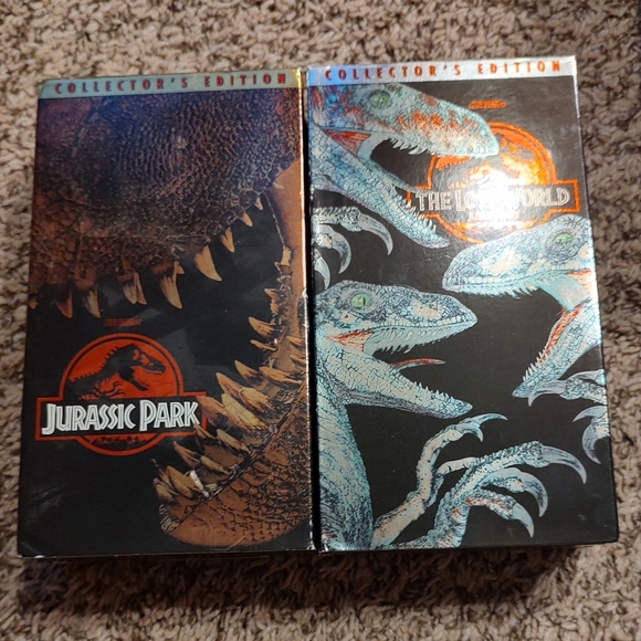 Video Games & Consoles | Jurassic Park Collectors Vhs Tapes | Poshmark
